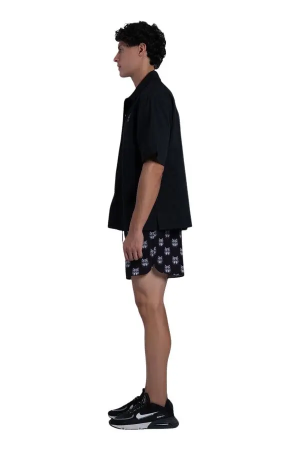 HOUSE OF CENMAR Wolf Artwork Shorts