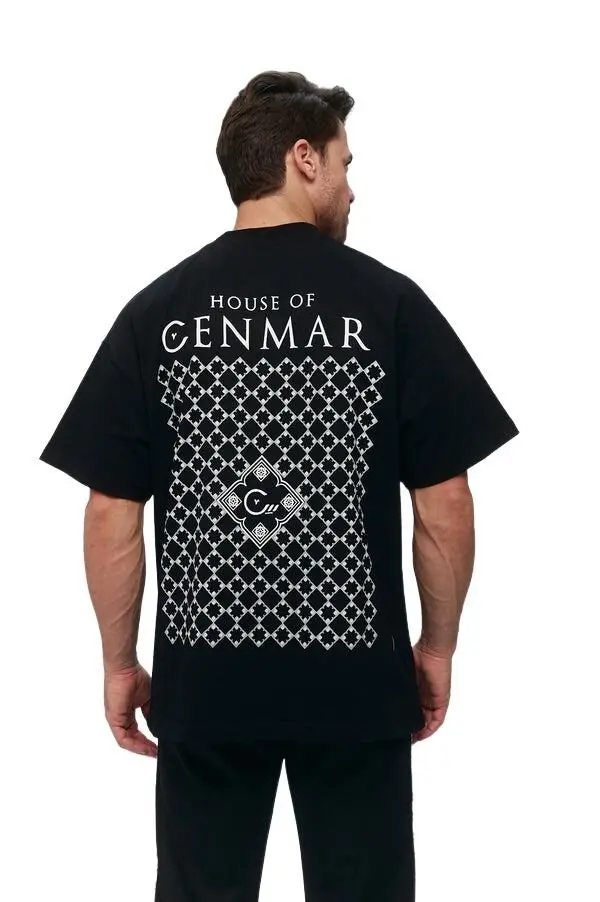 HOUSE OF CENMAR T-shirt With Cenmar Pattern Printed