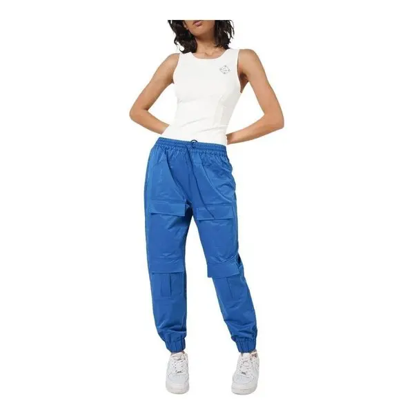 HOUSE OF CENMAR Cargo Pants - Blue