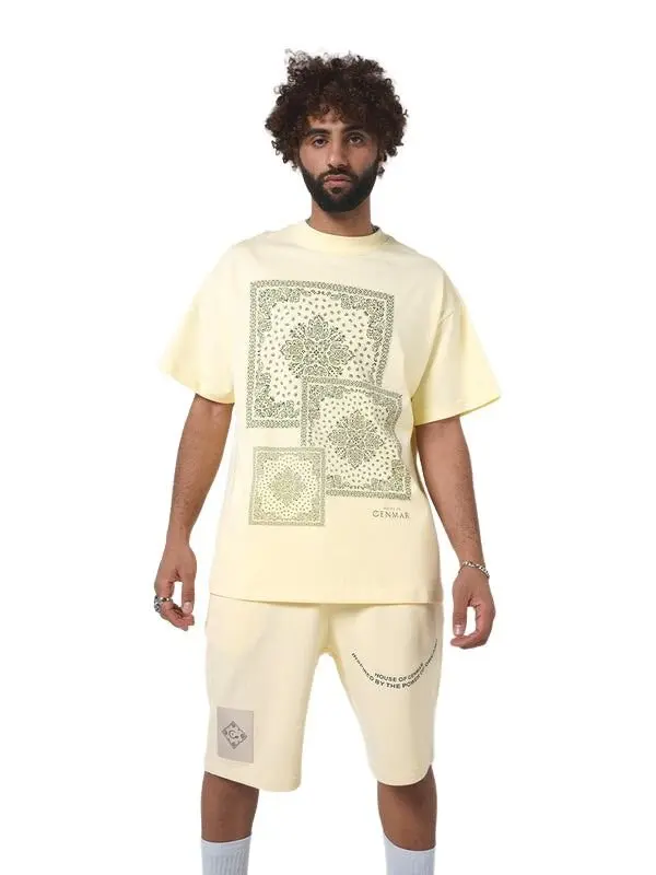 HOUSE OF CENMAR Carpet Print T-shirt