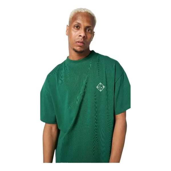 HOUSE OF CENMAR T-shirt With Printed Quote - Green