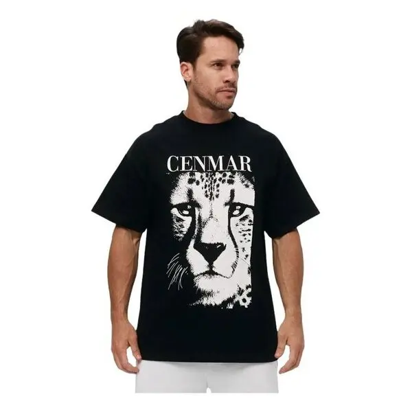 HOUSE OF CENMAR T-shirt With Artwork Print And Patch