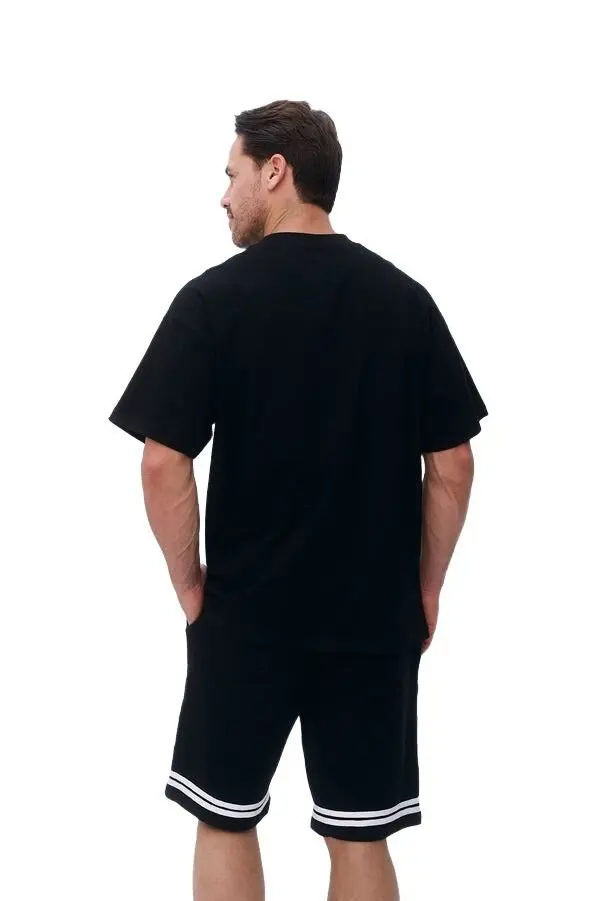 HOUSE OF CENMAR Plain Loose Fit T-shirt