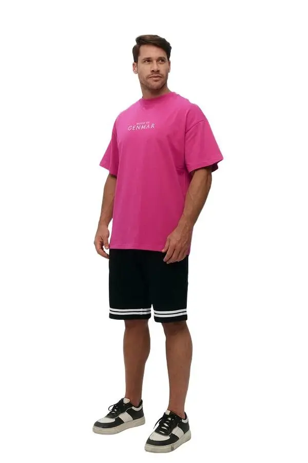 HOUSE OF CENMAR Plain Loose Fit T-shirt