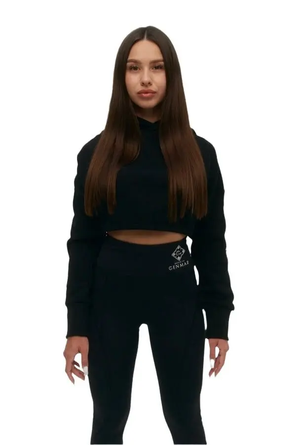HOUSE OF CENMAR Leggings With Logo Print