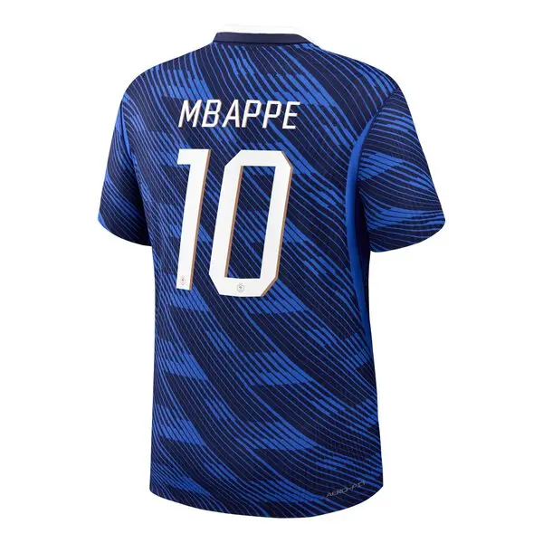 Nike Kylian Mbappe France National Team 2026 Match Home Dri-fit Adv Jersey - Blue