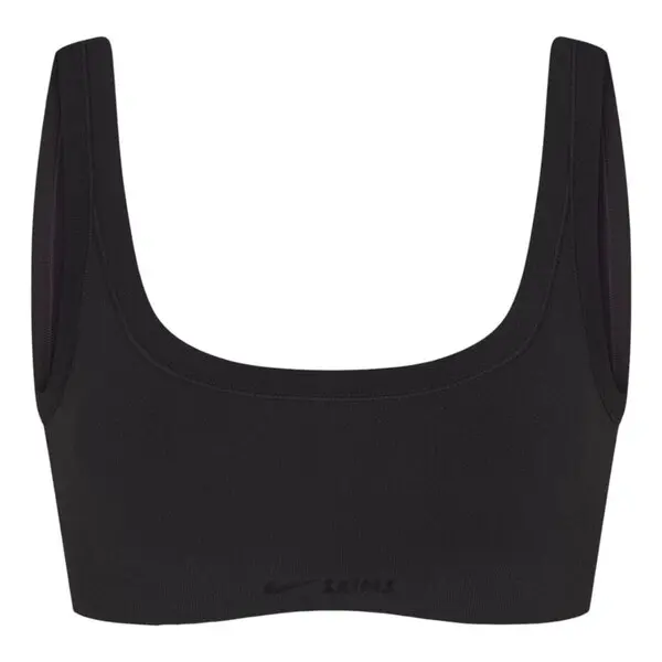Nike X Skims Vintage Seamless Scoop Bra - Obsidian
