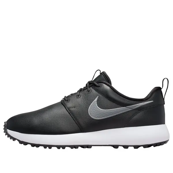 Nike Roshe Golf Shoes - Black/white/smoke Grey