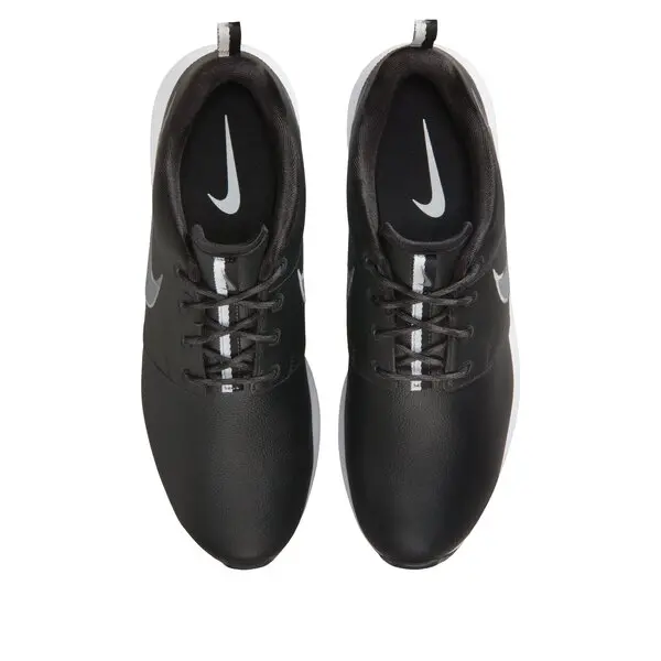 Nike Roshe Golf Shoes - Black/white/smoke Grey
