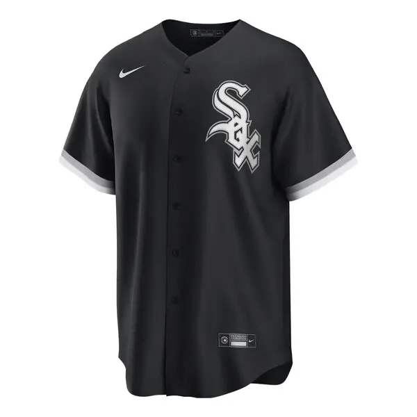 Nike X Mlb Chicago White Sox Replica Baseball Jersey - Black