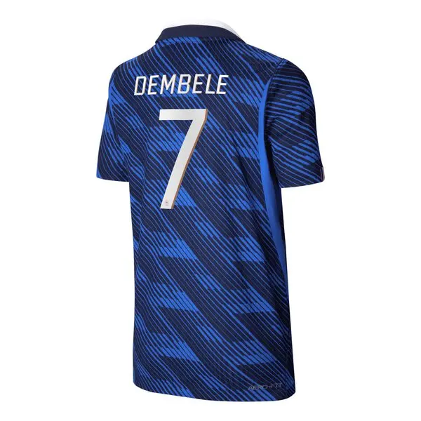 Nike Ousmane Dembele France National Team 2026 Match Home Dri-fit Adv Jersey - Blue