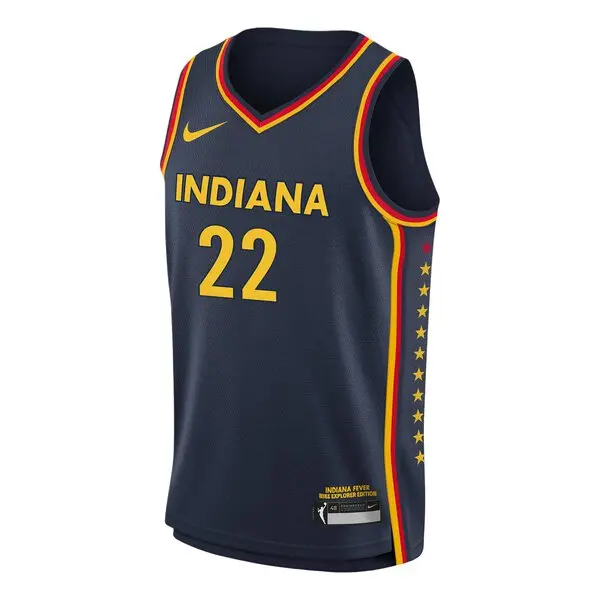 Nike Wnba Indiana Fever Explorer Edition Victory Jersey Caitlin Clark - Cloud Navy