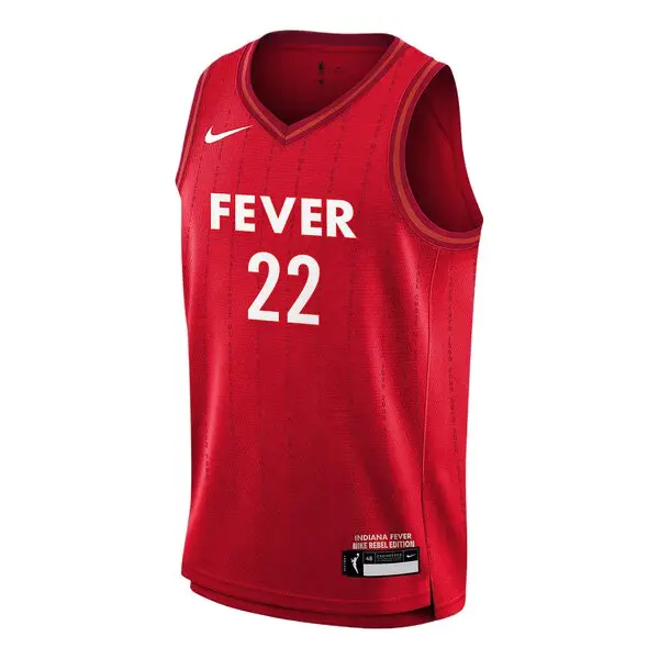 Nike Wnba Indiana Fever Caitlin Clark Rebel Edition Swingman Jersey - Red