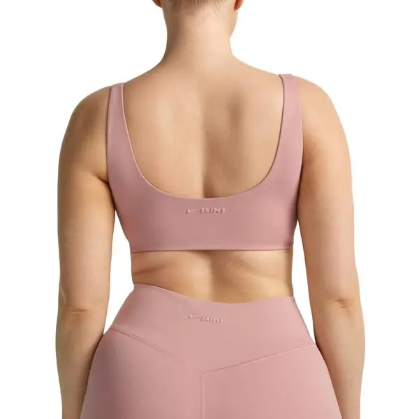 Nike X Skims Matte Scoop Neck Bra - Himalayan