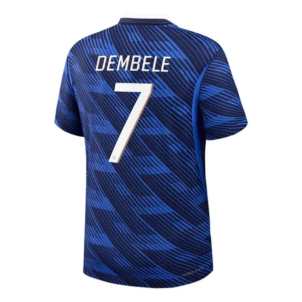 Nike Ousmane Dembele France National Team 2026 Match Home Dri-fit Adv Jersey - Blue