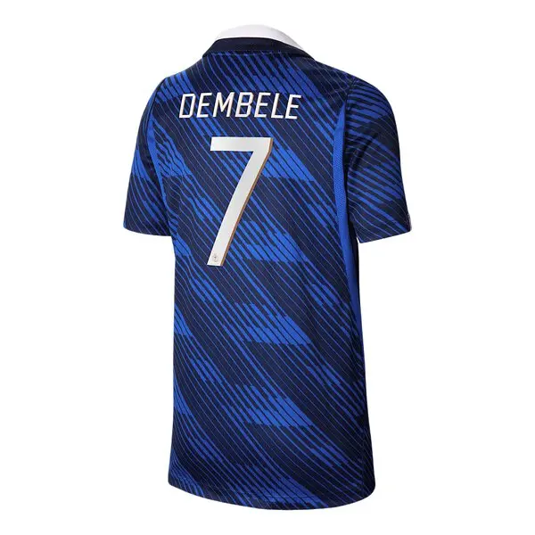Nike Ousmane Dembele France National Team 2026 Stadium Home Dri-fit Jersey - Blue