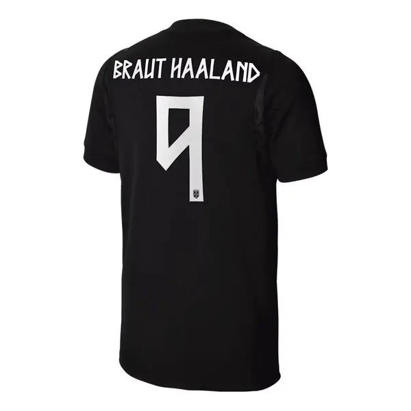 Nike Erling Braut Haaland Norway National Team 2026 Stadium Away Dri-fit Jersey - Grey