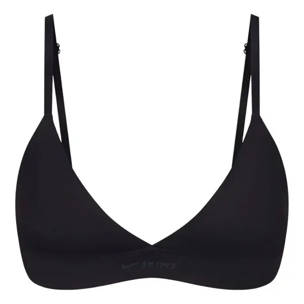 Nike X Skims Shine Triangle Bra - Obsidian
