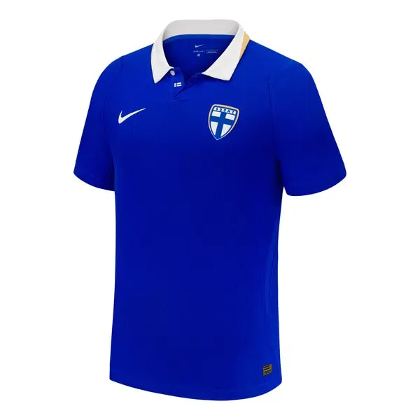 Nike Finland 2026 Match Away Authentic Jersey - Hyper Blue/white
