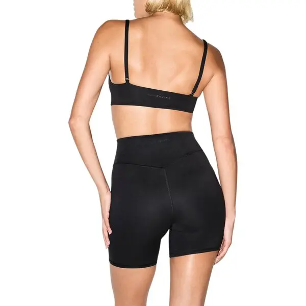 Nike X Skims Matte High-waisted 7 Biker Shorts