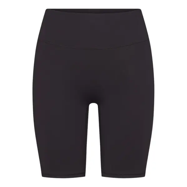 Nike X Skims Matte High-waisted 7" Biker Shorts - Obsidian