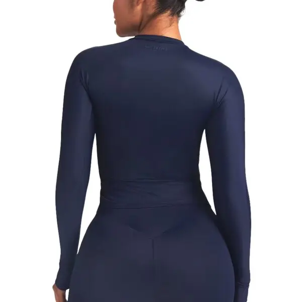 Nike X Skims Shine Long Sleeve Crew Neck Top