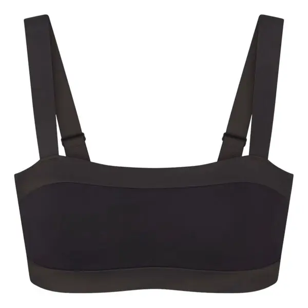 Nike X Skims Matte Shine Mix Straight-neck Bra
