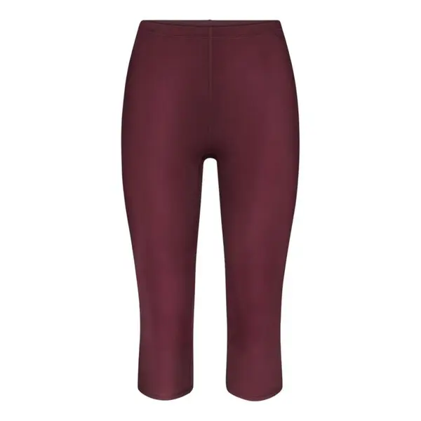 Nike X Skims Shine High-waisted 17 Leggings With Drawcord - Currant