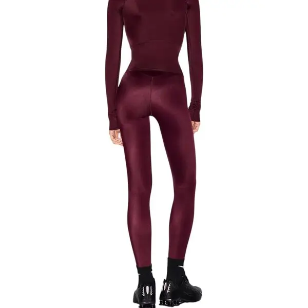 Nike X Skims Shine High-waisted Bonded 26 Leggings