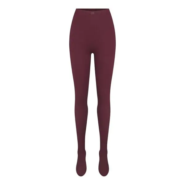 Nike X Skims Matte High-waisted Footsie Grip Leggings