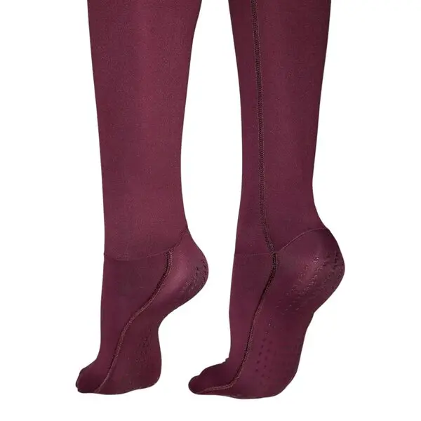 Nike X Skims Matte High-waisted Footsie Grip Leggings