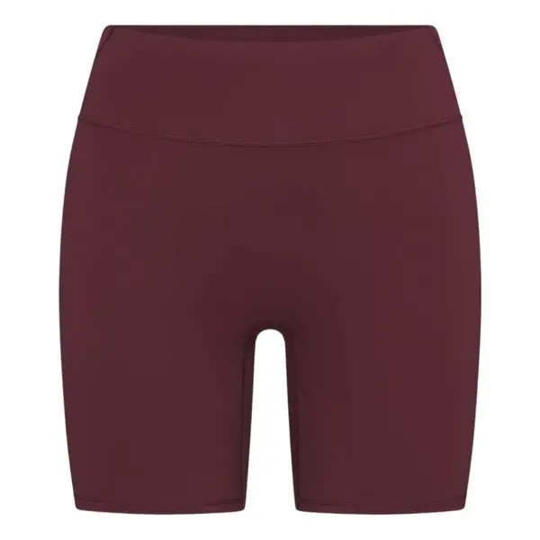 Nike X Skims Matte High-waisted Biker Shorts - Currant