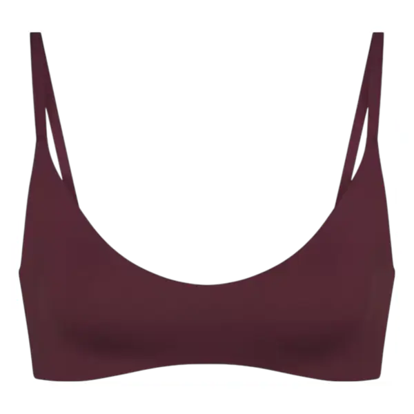 Nike X Skims Matte Micro Scoop Bra - Currant