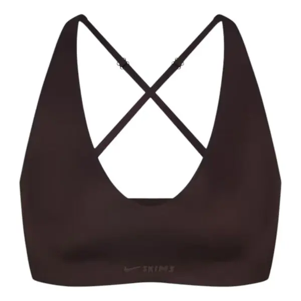 Nike X Skims Shine V-neck Bra