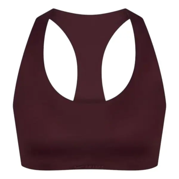 Nike X Skims Shine Racerback Bra - Currant