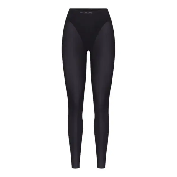 Nike X Skims Weightless Layers High-waisted V-panel 26 Leggings - Obsidian
