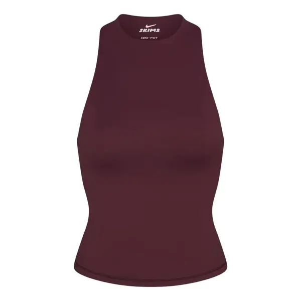 Nike X Skims Matte Racerback Tank - Currant