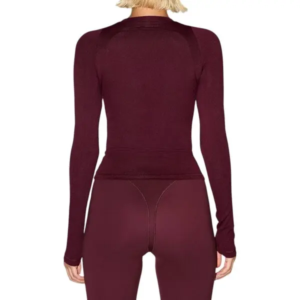 Nike X Skims Airy Long-sleeve Crew-neck T-shirt