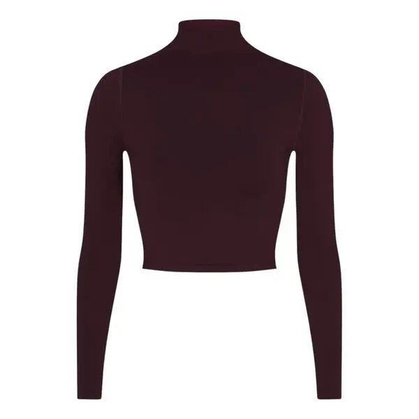 Nike X Skims Vintage Seamless Mock-neck Crop Bra