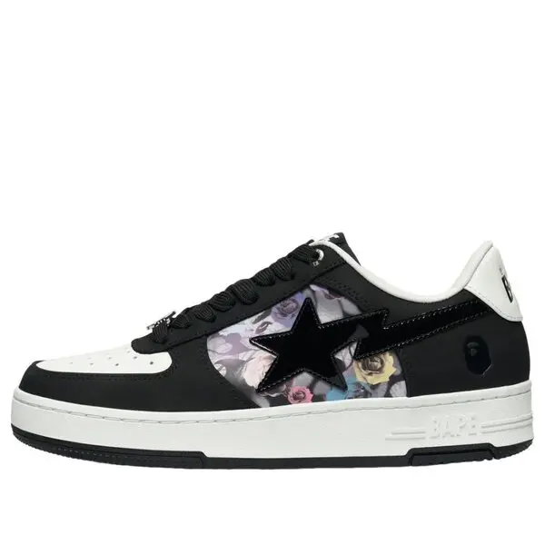 A BATHING APE Sta #2 Sneakers - Black/white