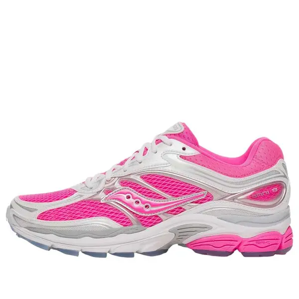 Saucony Progrid Omni Athletic Sneakers - Pink/silver