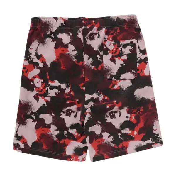 A BATHING APE Map Camo Shark Sweat Shorts