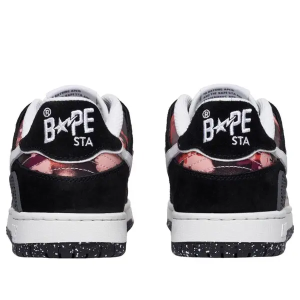 A BATHING APE Sk8 Sta #3 Sneakers - Black