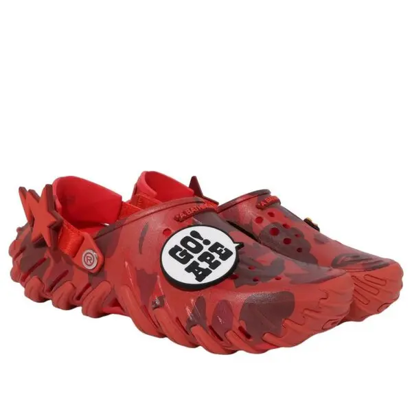 A BATHING APE X Crocs Echo Clog
