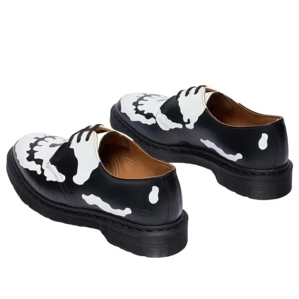 Dr. Martens 1461 Supreme Skull Graphic Lace Up Oxfords
