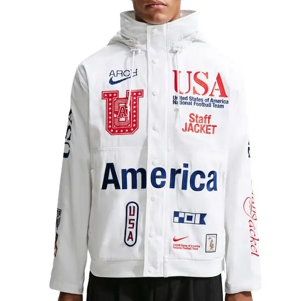 Nike X Usa X V.a.a. Cryoshot Woven Staff Jacket