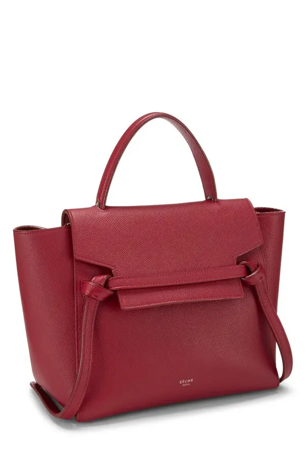 Celine Grained Calfskin Belt Bag