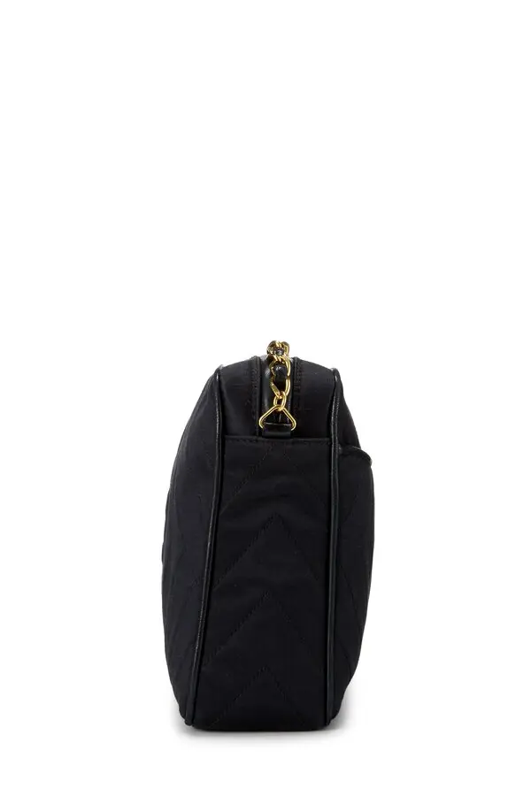 Chanel Satin Diamond 'cc' Camera Bag