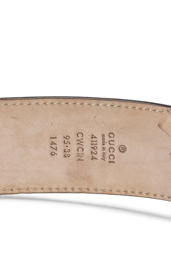 Gucci Ssima Interlocking Gg Belt 95