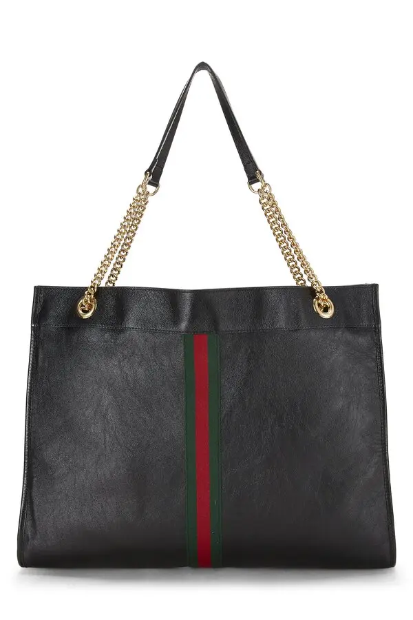 Gucci Leather Web Rajah Tote